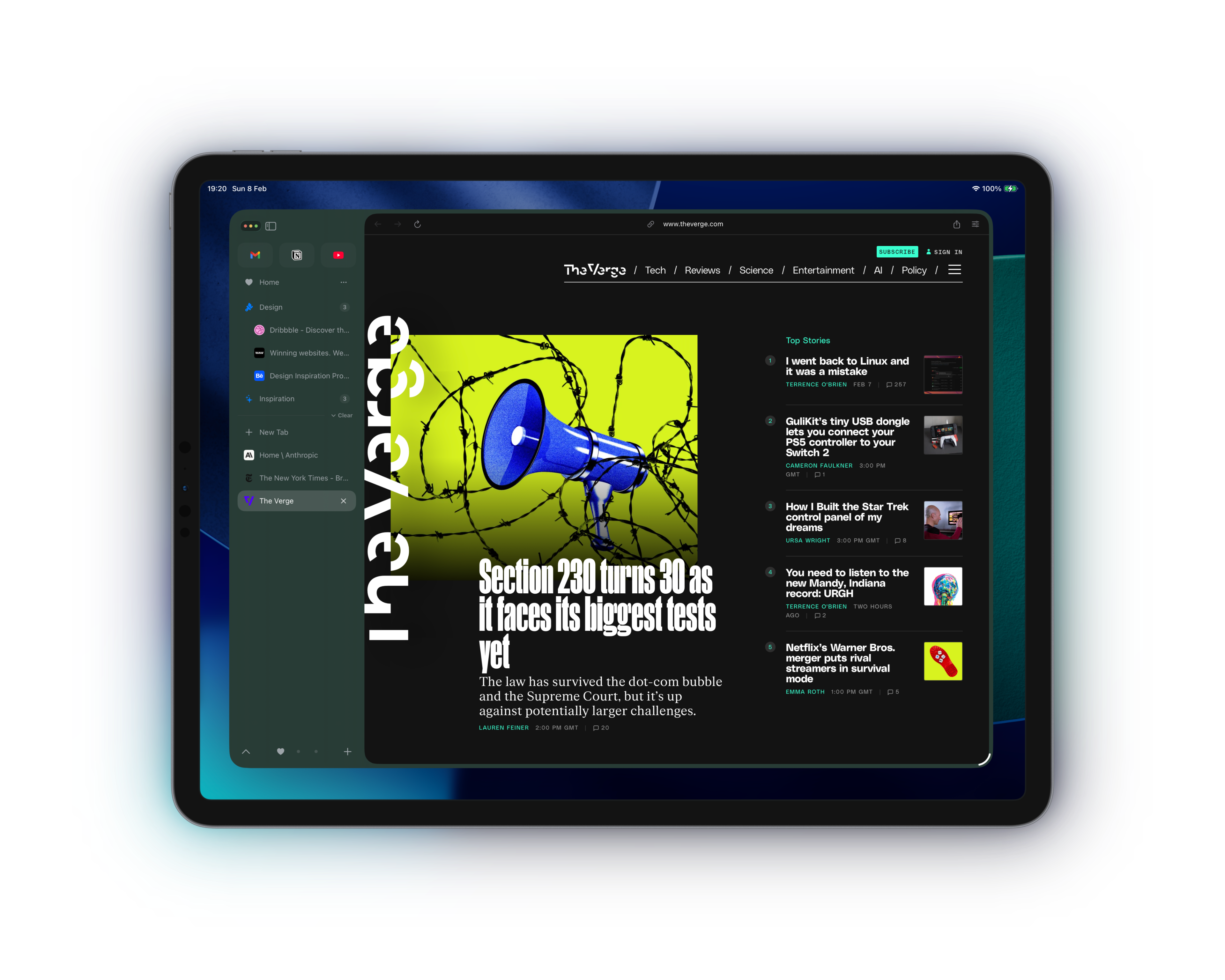 Beam Browser for iPad