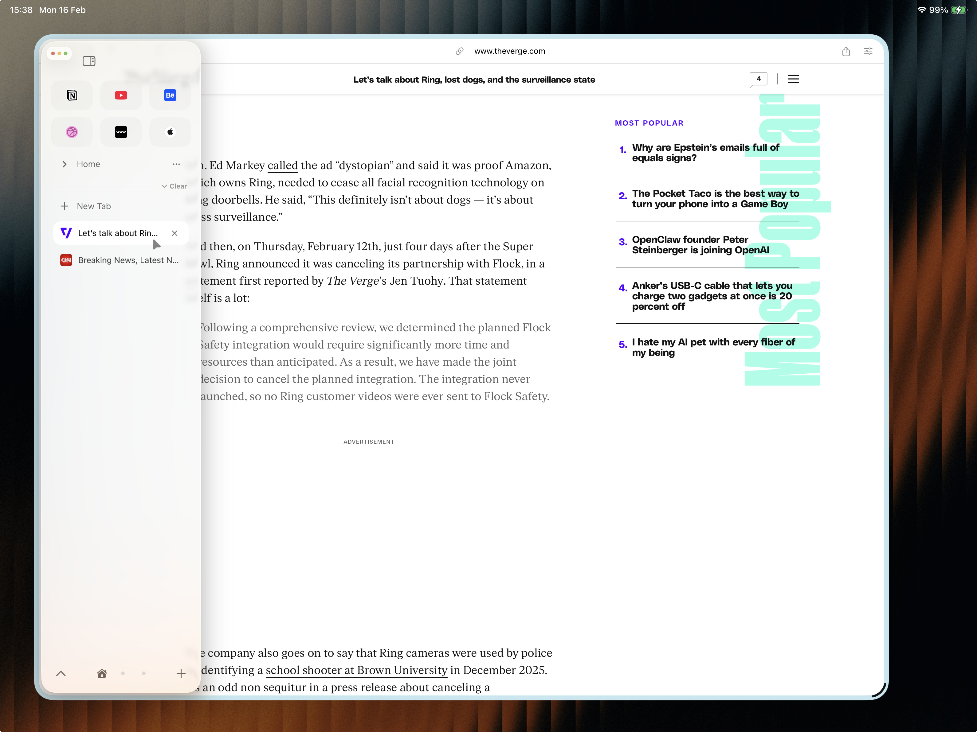 Beam Browser for iPad
